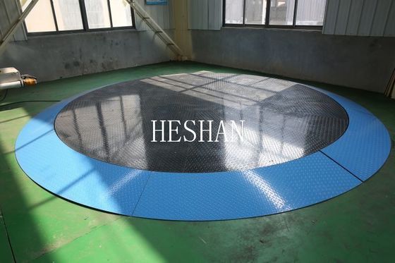 Platform Meja Putar Showroom Mobil Berputar Otomatis Diameter 3M